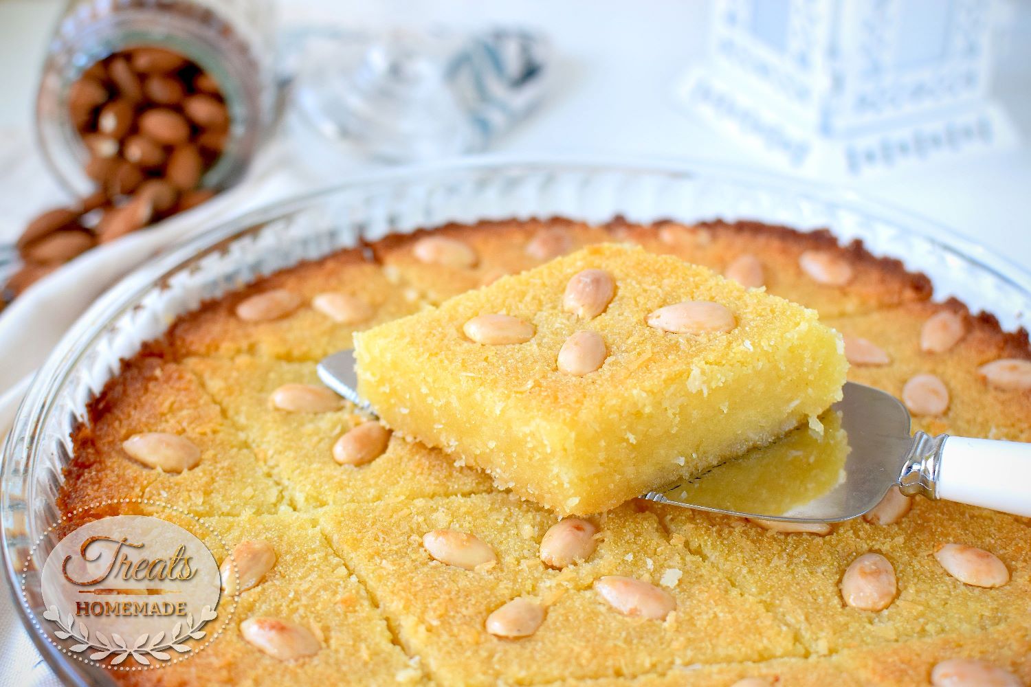 Coconut Basboussa - Treats Homemade