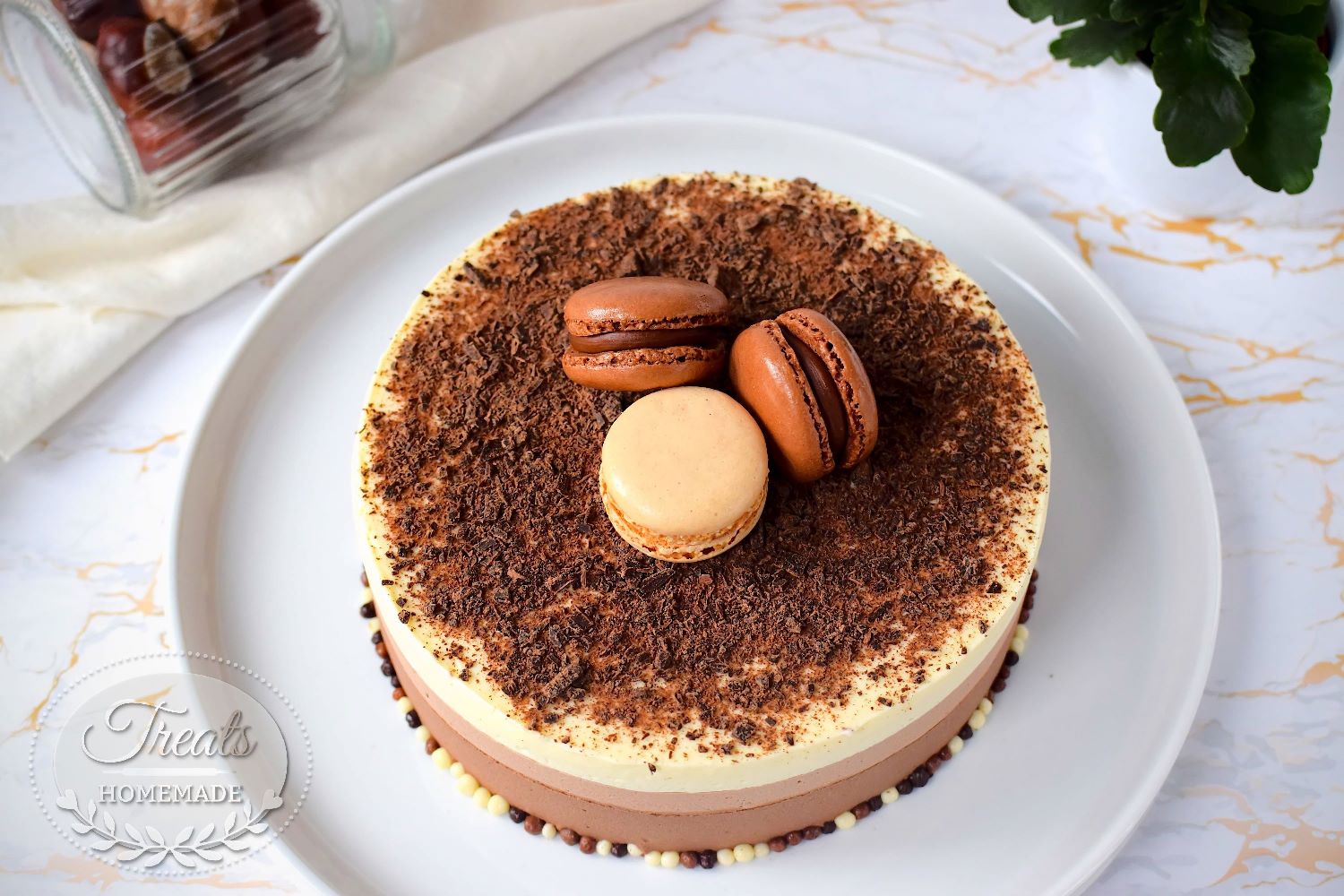 3 Chocolate Mousses Entremet - Treats Homemade