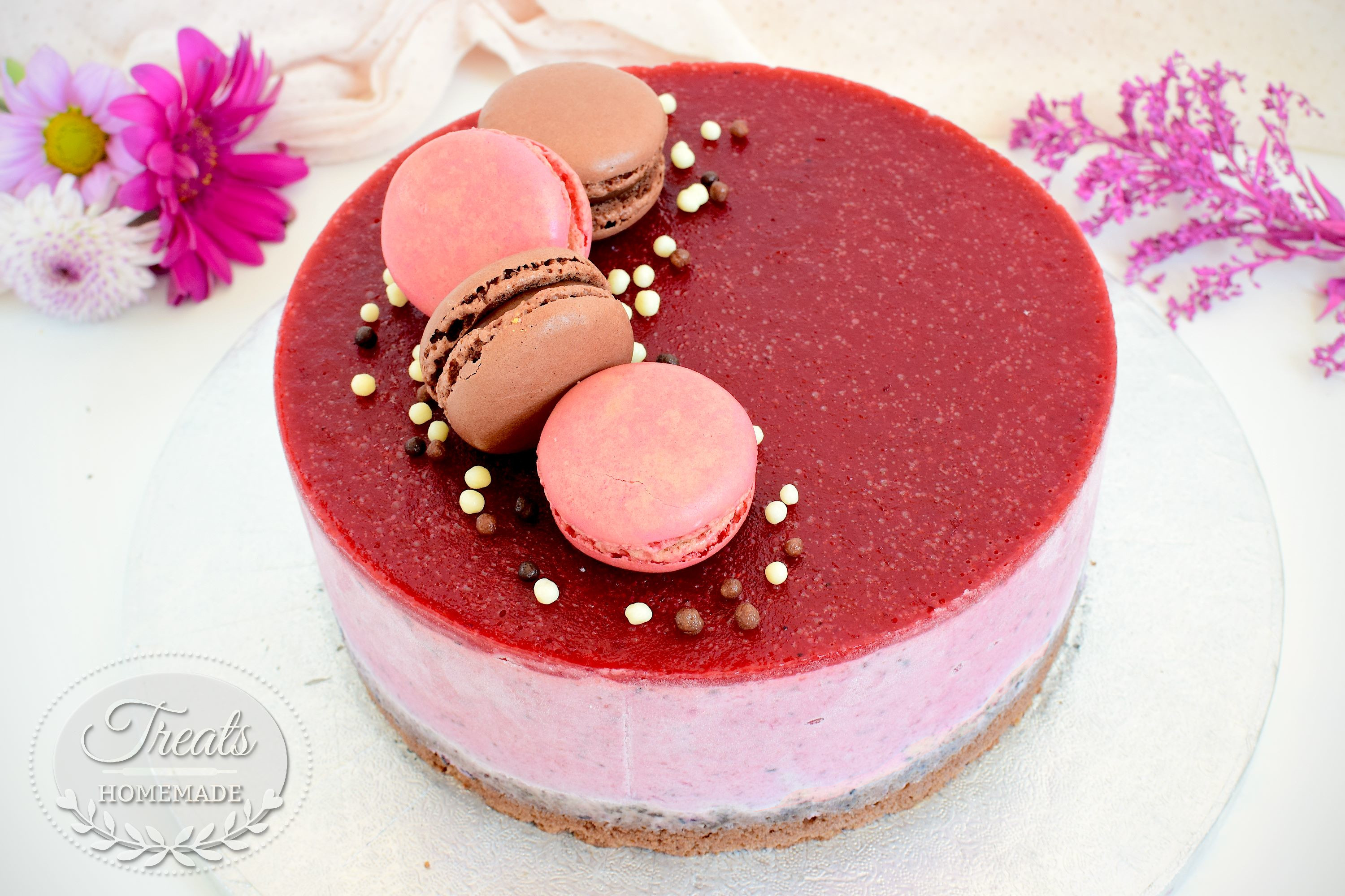 Berries Entremet - Treats Homemade