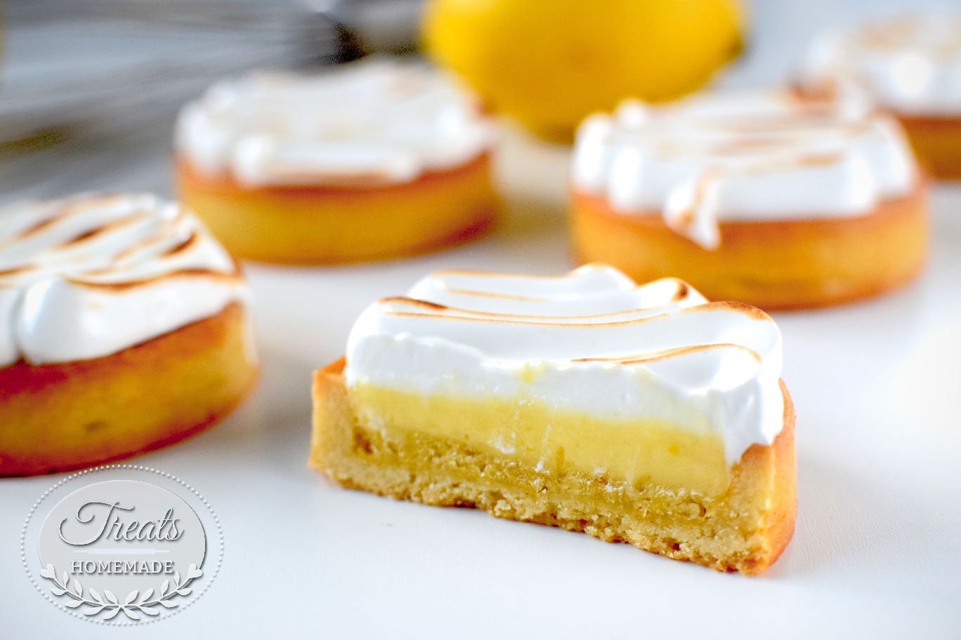 Lemon Meringue Tart - Treats Homemade