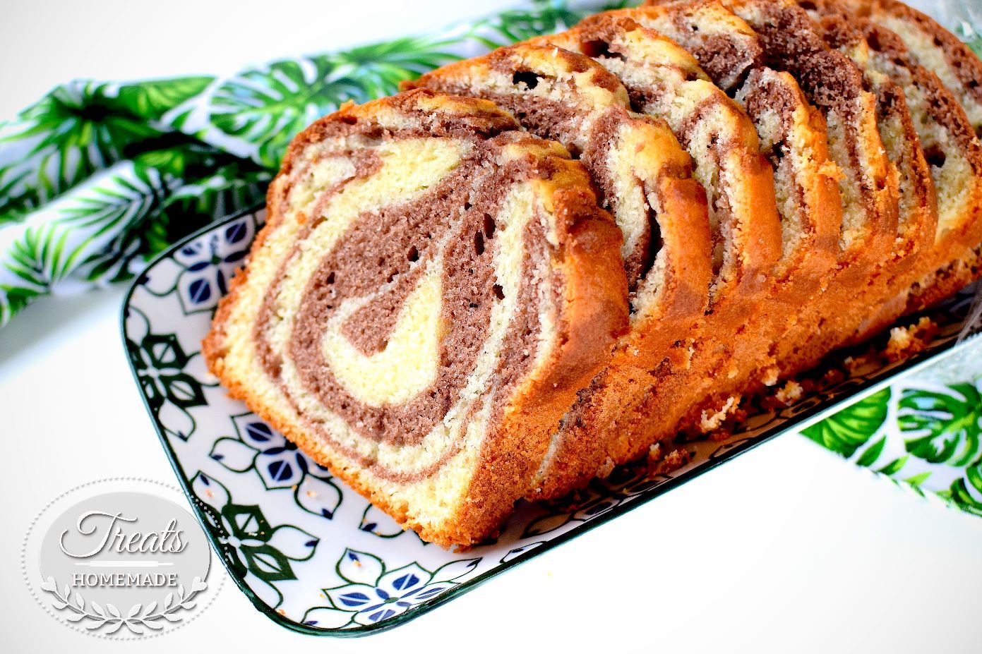 Marble Cake - Treats Homemade
