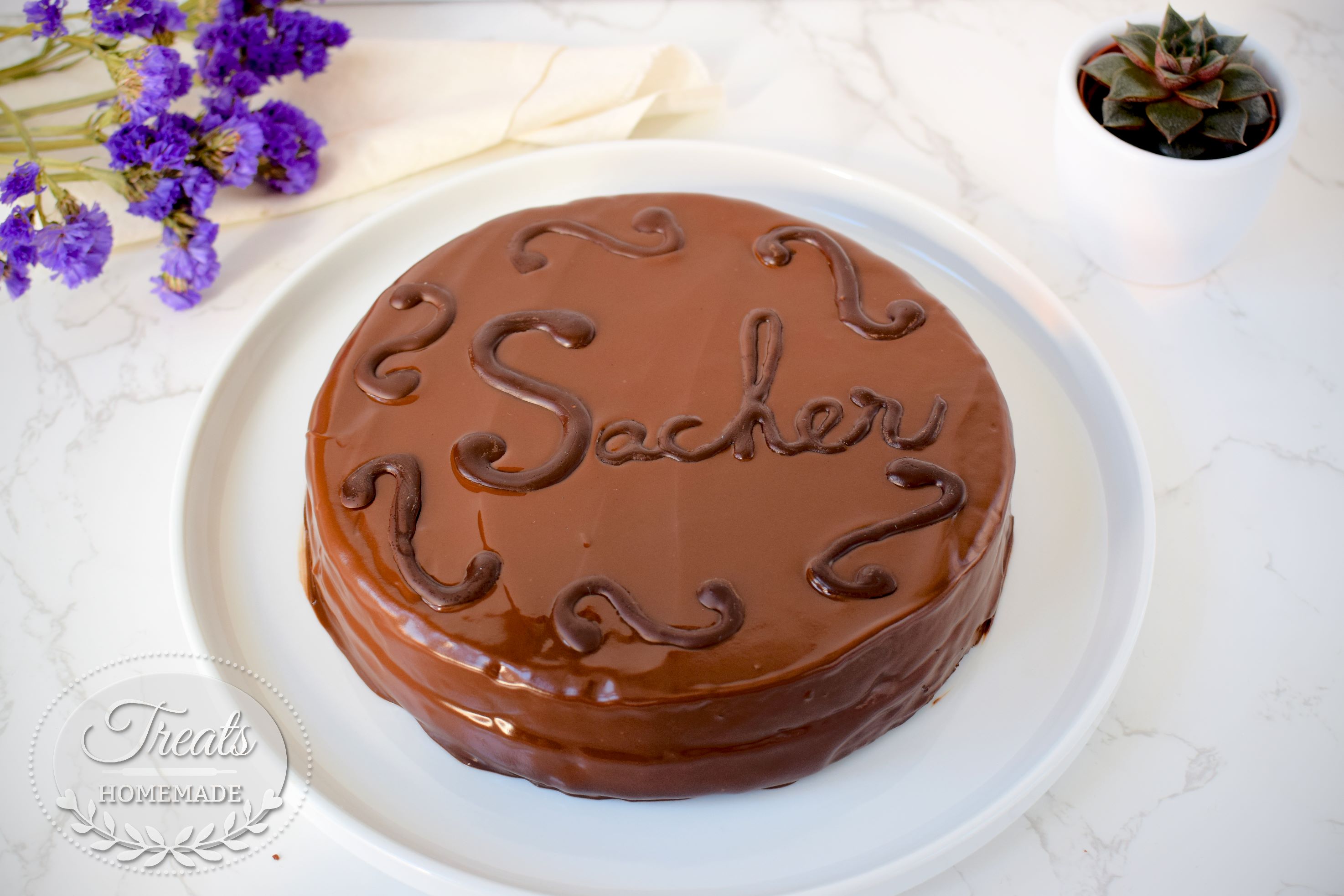 Sachertorte Cake - Treats Homemade