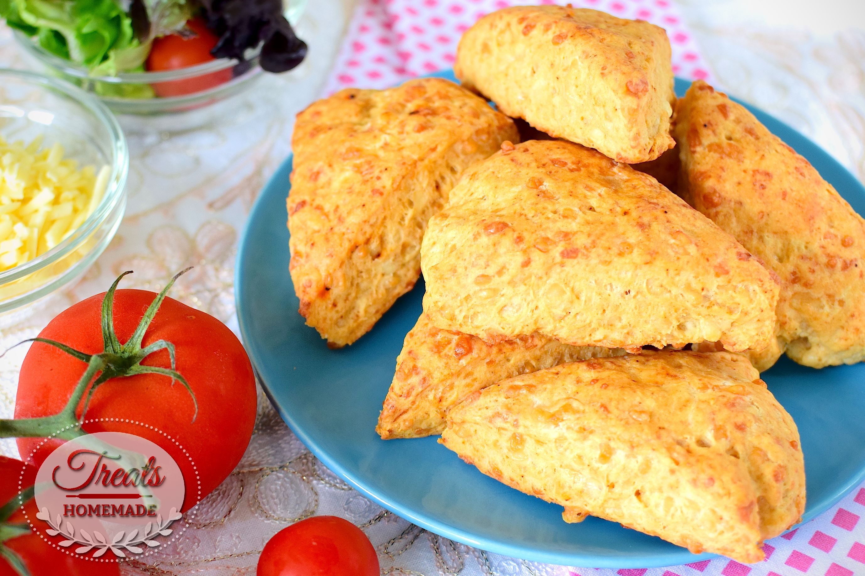 Savoury Cheese Scones - Treats Homemade