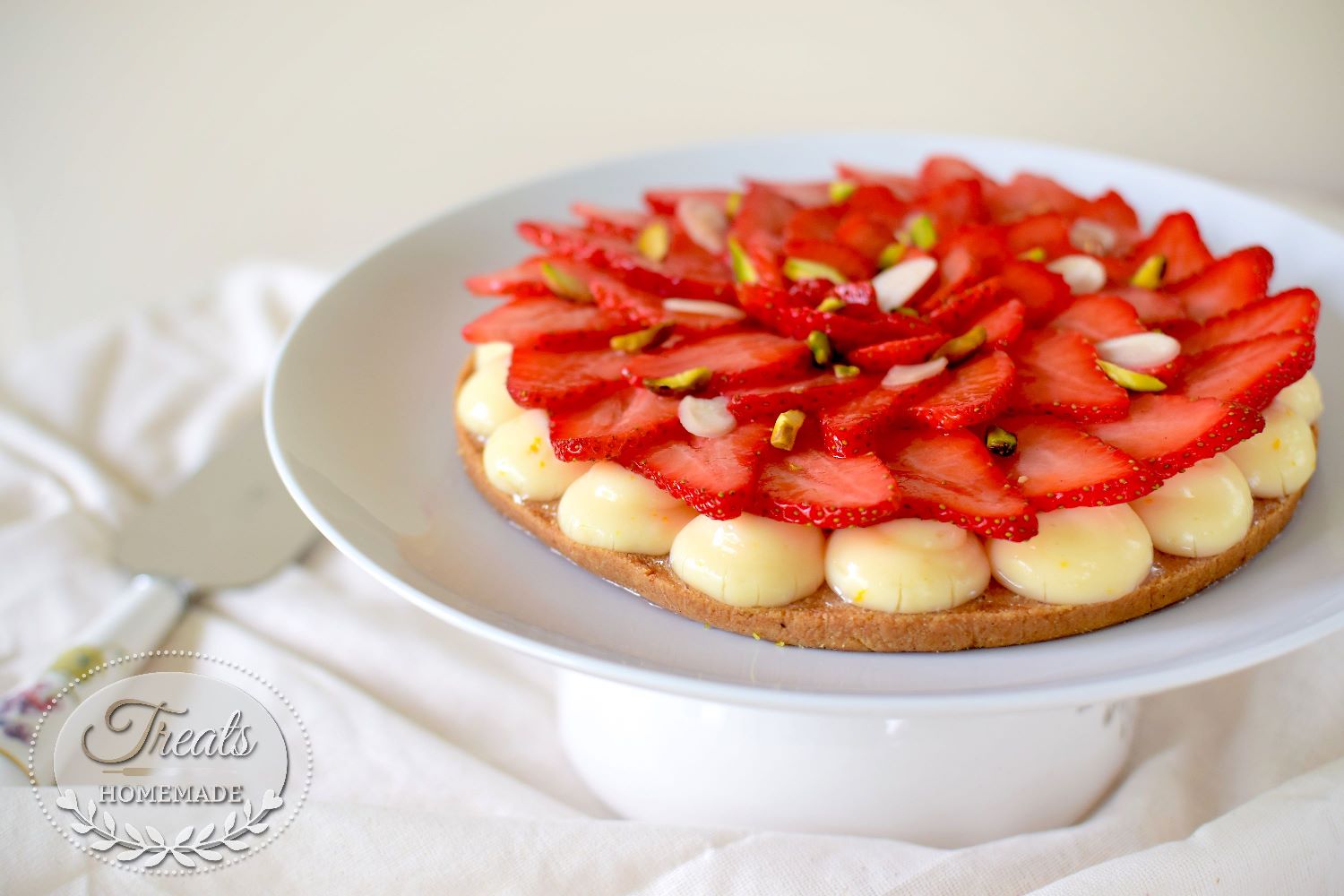 Tarte Aux Fraises - Treats Homemade
