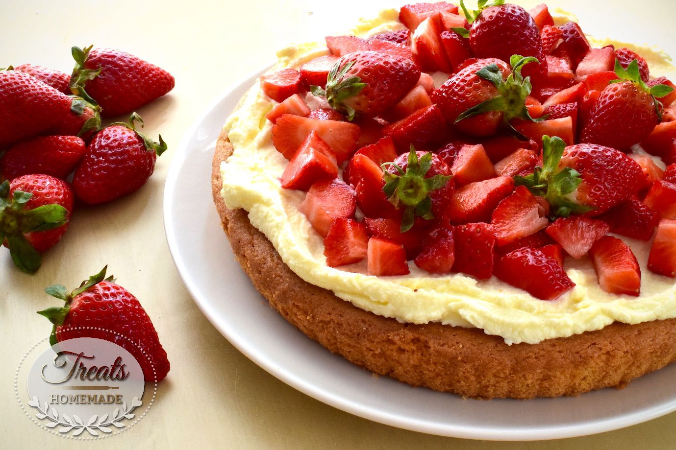 Sablé Breton Aux Fraises - Treats Homemade